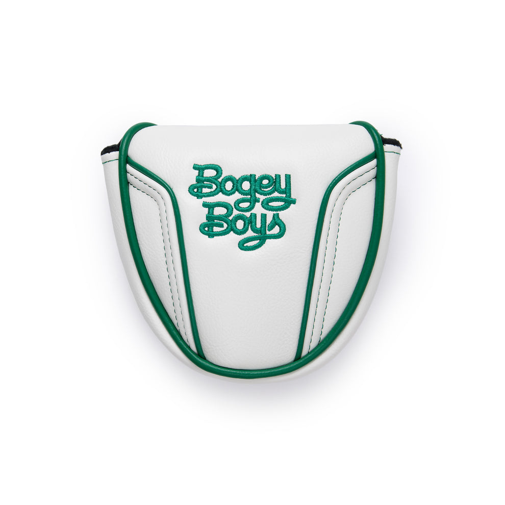 BB Stacked Logo Head Covers - White – Bogey Boys