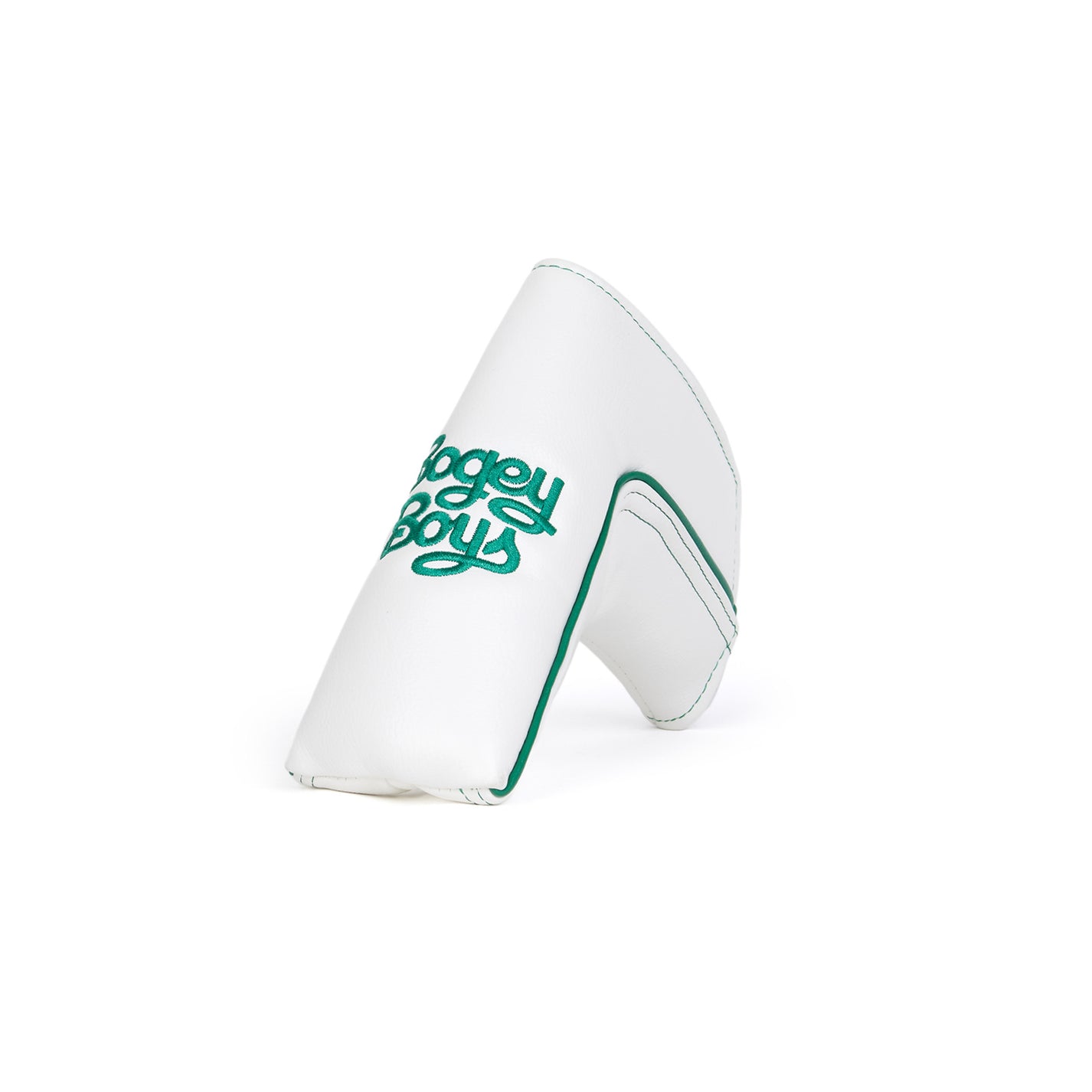 BB Stacked Logo Head Covers - White – Bogey Boys